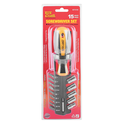 Torkcraft Screwdriver Set 15 Piece | PnP
