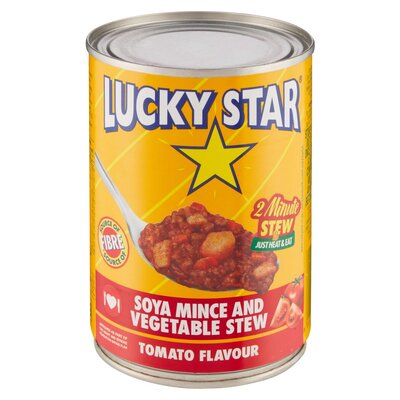 Lucky Star Soya Mince & Vegetable Stew In Tomato Flavour 400g | PnP