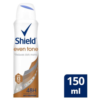 Shield Women Even Tone Antiperspirant Deodorant Body Spray 150ml | PnP