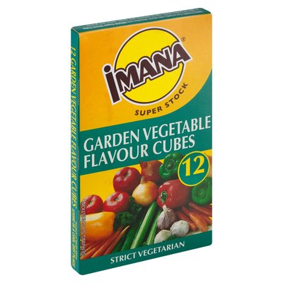 Imana Garden Vegetable Cubes 12 Pack | PnP