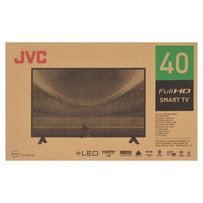 JVC 40 Hd Smart Led Tv Lt-40n550 | PnP