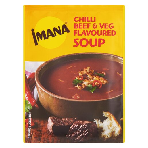 Imana Chilli Beef & Vegetable Packet Soup 50g | PnP