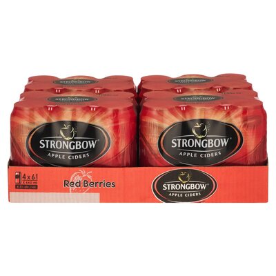 Strongbow Red Berries Cans 24 x 440ml | PnP