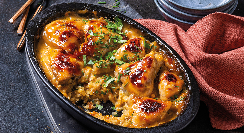 Chutney Mayo Chicken & Rice Bake | Recipes | PnP