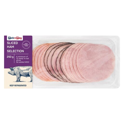 PnP Sliced Ham Selection 250g | PnP