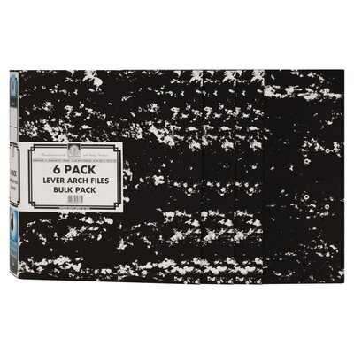 Files Mottled Lever Arch Bulk 6 Pack | Smart Price Specials | PnP Home