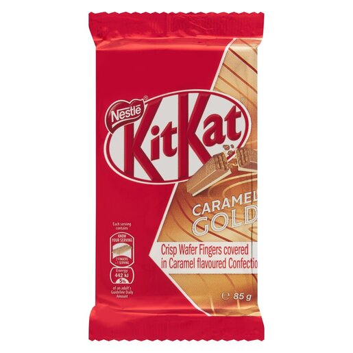 Nestle KitKat 8 Finger Caramel Gold Chocolate Slab 85g | PnP