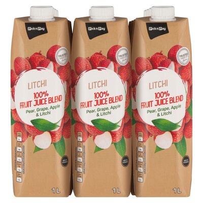 Pnp Long Life Litchi Juice Prisma Pack 1l x 12 | PnP