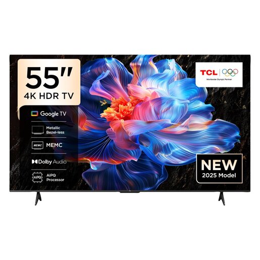 TCL 55 Inch 4k UHD Google Tv 55P6K | PnP
