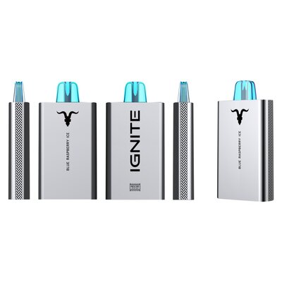 Ignite V50 Blue Raspberry Ice 5% Nicotine Salt Disposable Vape | PnP