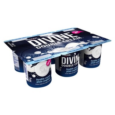 Danone Divine Double Cream Plain Yoghurt 100g | PnP