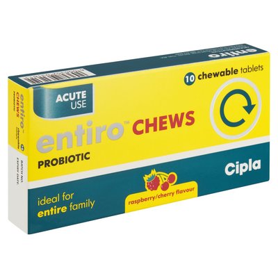 Entiro Chews Probiotic 10 Chewable Tablets | PnP