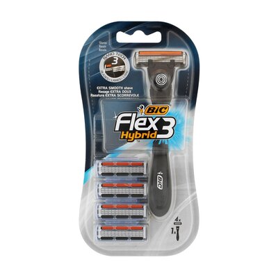 Bic Flex 4easy Razors + 4 Cartridges | PnP