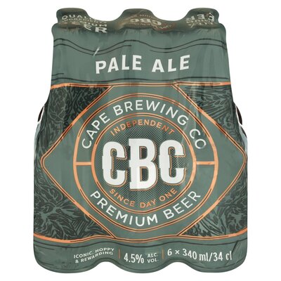 CBC Pale Ale Premium Beer 6 x 340ml | PnP