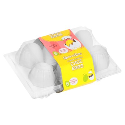PnP Candy Coated Chocolate Eggs 6 Pack | PnP