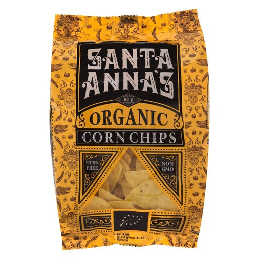 Santa Anna's Organic Corn Chips 80g | PnP