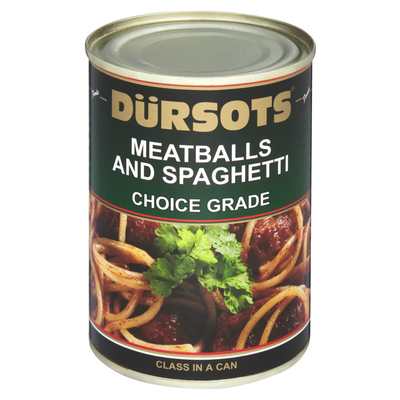 Dursots Meatballs & Spaghetti In Tomato Sauce 400g | PnP