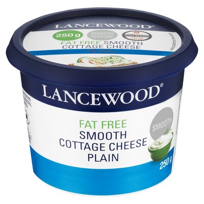 Lancewood Fat Free Smooth Plain Cottage Cheese 250g | PnP