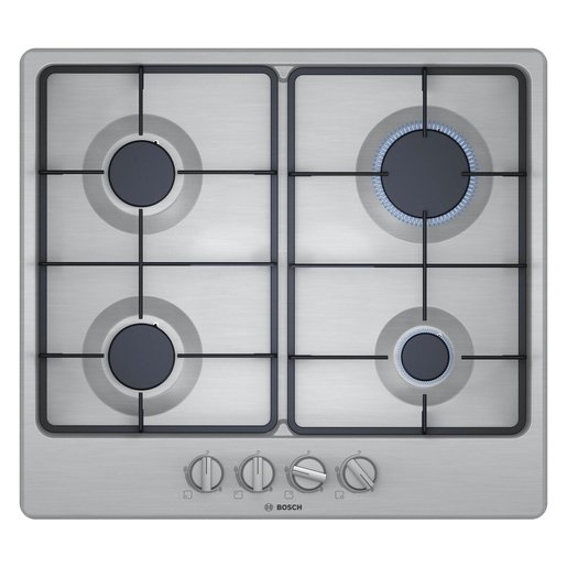 Bosch 600mm Stainless Steel 4 Burner PGP6B5B62Z | PnP