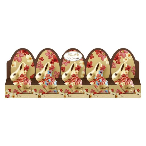 Lindor Milk Chocolate Mini Gold Bunny Flower Edition 50g | PnP