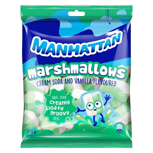 Manhattan Cream Soda & Vanilla Flavoured Marshmallows 150g | PnP