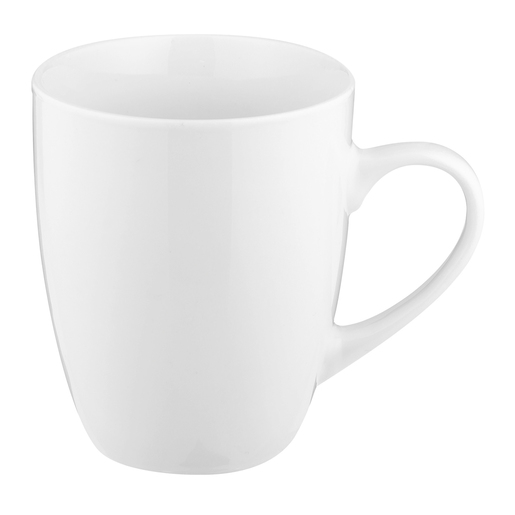 Real Home 390ml Porcelain Shape White Mug | PnP