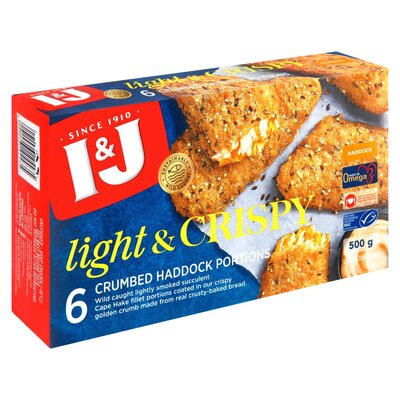 I&J Light & Crispy Haddock 500g | PnP
