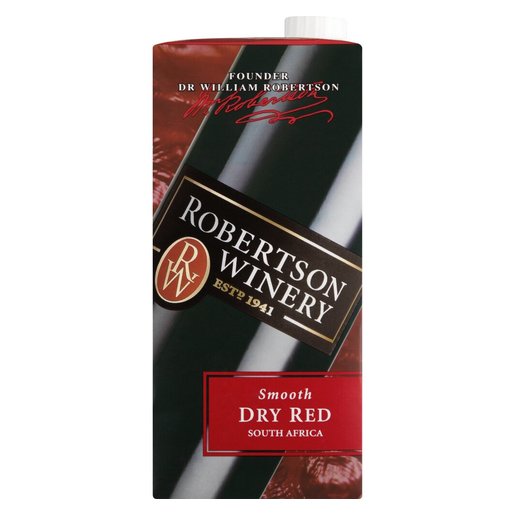 Robertson Winery Dry Red Wine 1L x 12 | PnP