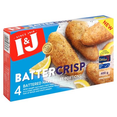 I&J Battercrisp Lemon & Black Pepper 400g | Smart Price Specials | PnP Home