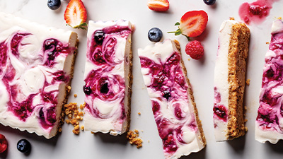 No-bake Berries and Cream Cheesecake | PnP