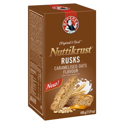 Bakers Nuttikrust Rusks 450g | PnP