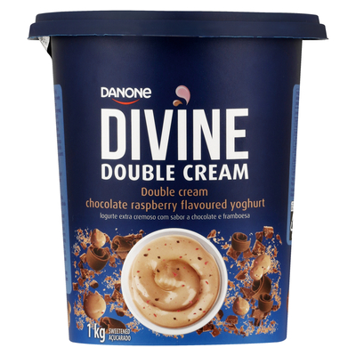 Danone Divine Double Cream Chocolate & Raspberry 1kg | PnP