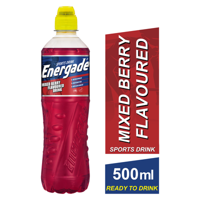 Energade Mixed Berry Sports Drink 6 x 500ml | PnP