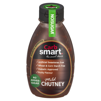 Carb Smart No Sugar Mild Chutney 375g | PnP