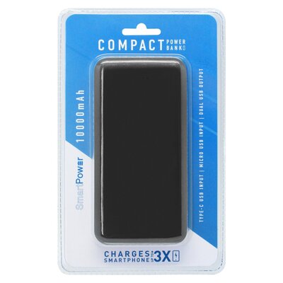 Superfly Black Power Bank 10000 MAH | PnP