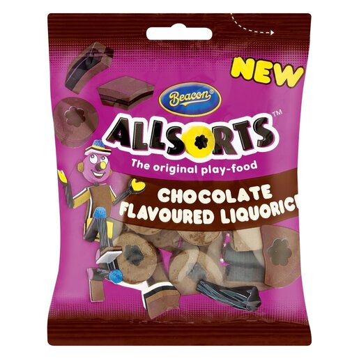Beacon Liquorice Allsorts Sweets ChocolateFlavour 75g | PnP