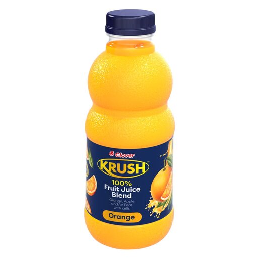 Clover Krush Fruit Juice Blend 100% Orange 500ml | Smart Price Specials ...