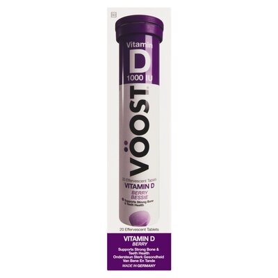 Voost Vitamin D Berry Fizzy 20 Effervescent Tablets | PnP