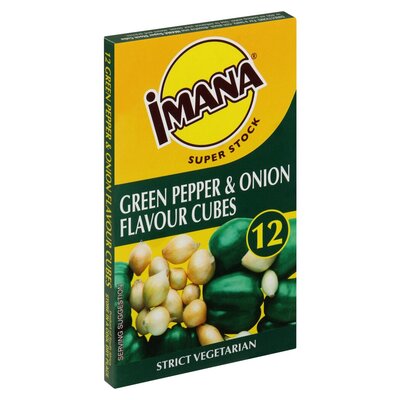 Imana Stock Cube Green Pepper And Onion 12 Pack | PnP
