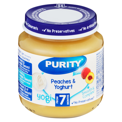 Purity Peaches & Yoghurt from 7 Months 125ml | PnP