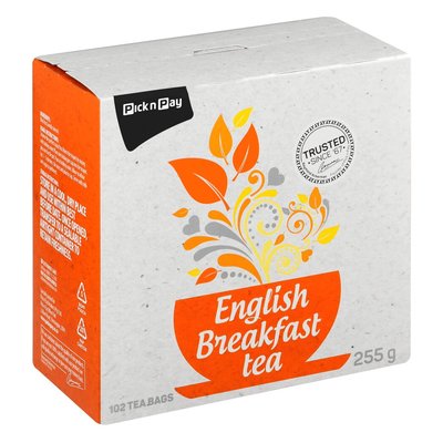 PnP English Breakfast Tea 102 Pack | PnP