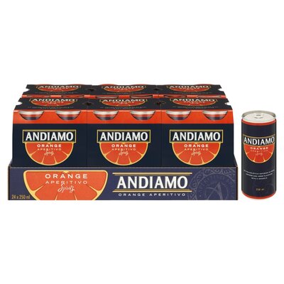 Andiamo Orange Apertif Spritz Sparkling Wine 24 x 250ml | PnP