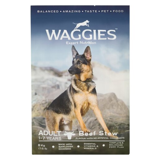 Waggies Adult Beef Stew 8kg | PnP