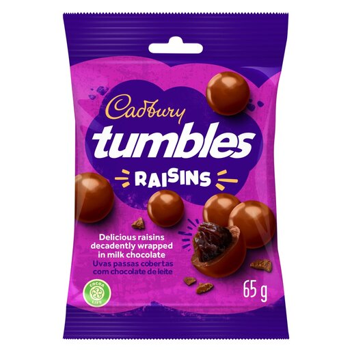 Cadbury Tumbles Raisins 65g | PnP