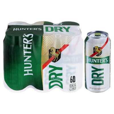 Hunters Dry Can 6 x 440ml | PnP