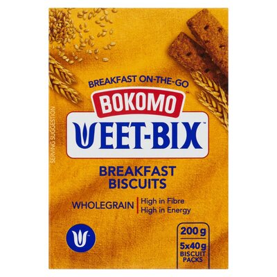 Weet-Bix Breakfast Biscuit Wholegrain 40g | PnP