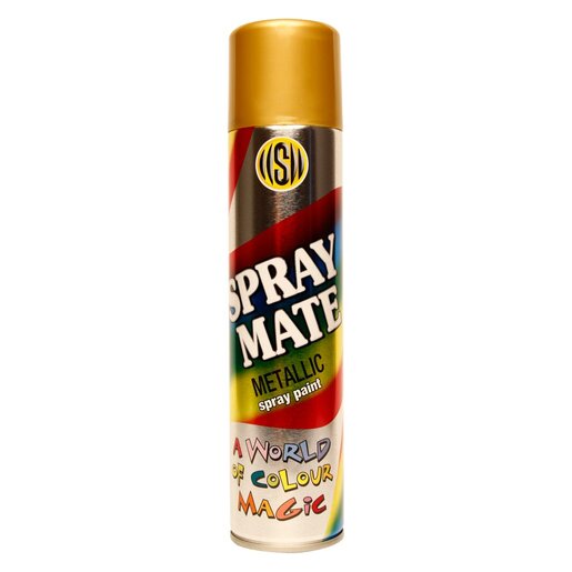 Spraymate Fast Drying Spray Paint Rich Pale Gold 250ml | PnP