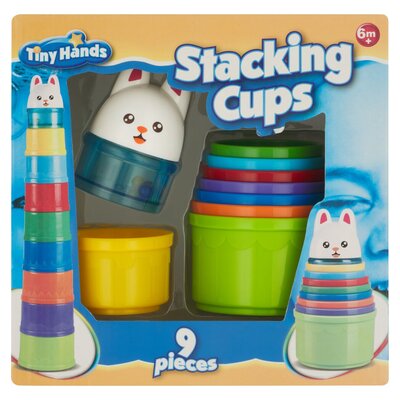 Htic Tiny Hands 9 Piece Stacker Cups | Smart Price Specials | PnP Home