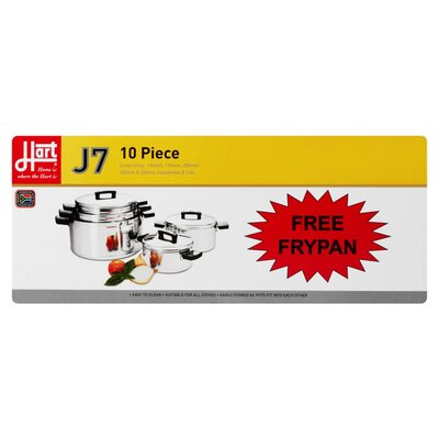 Hart J7 10 Piece Set With Free Frypan | PnP