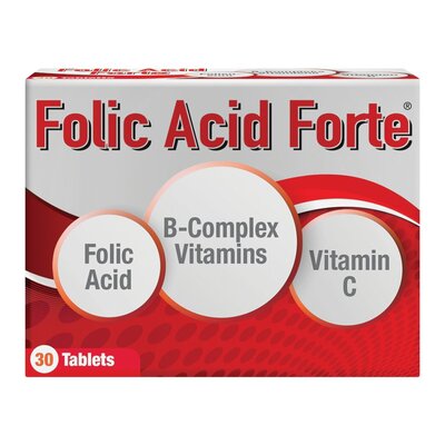 Folic Acid Forte 30 Capsules | Smart Price Specials | PnP Home